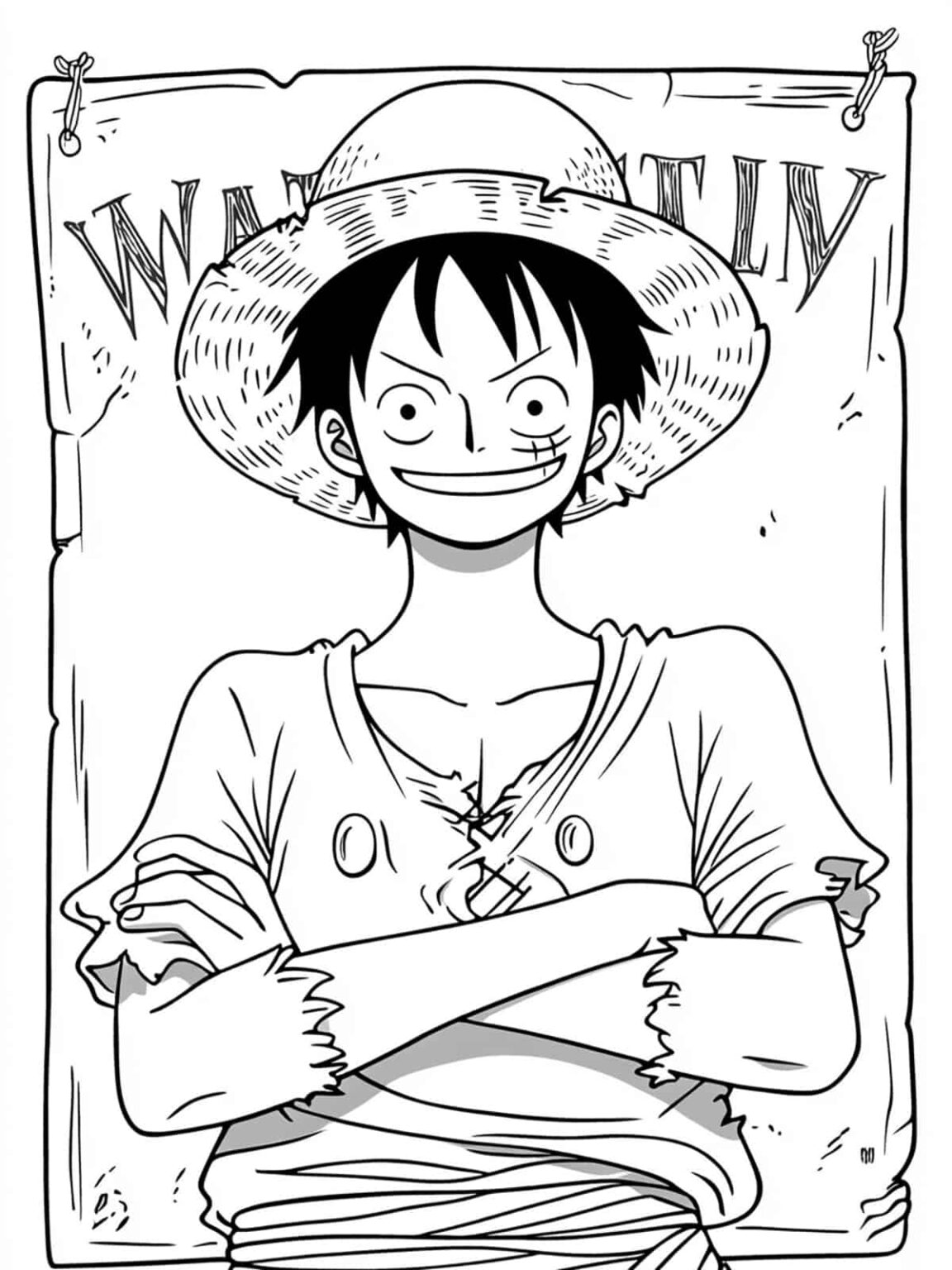 Temukan 20 Halaman Mewarnai One Piece Gratis untuk Anak-anak - Coloringpagesforkids.net