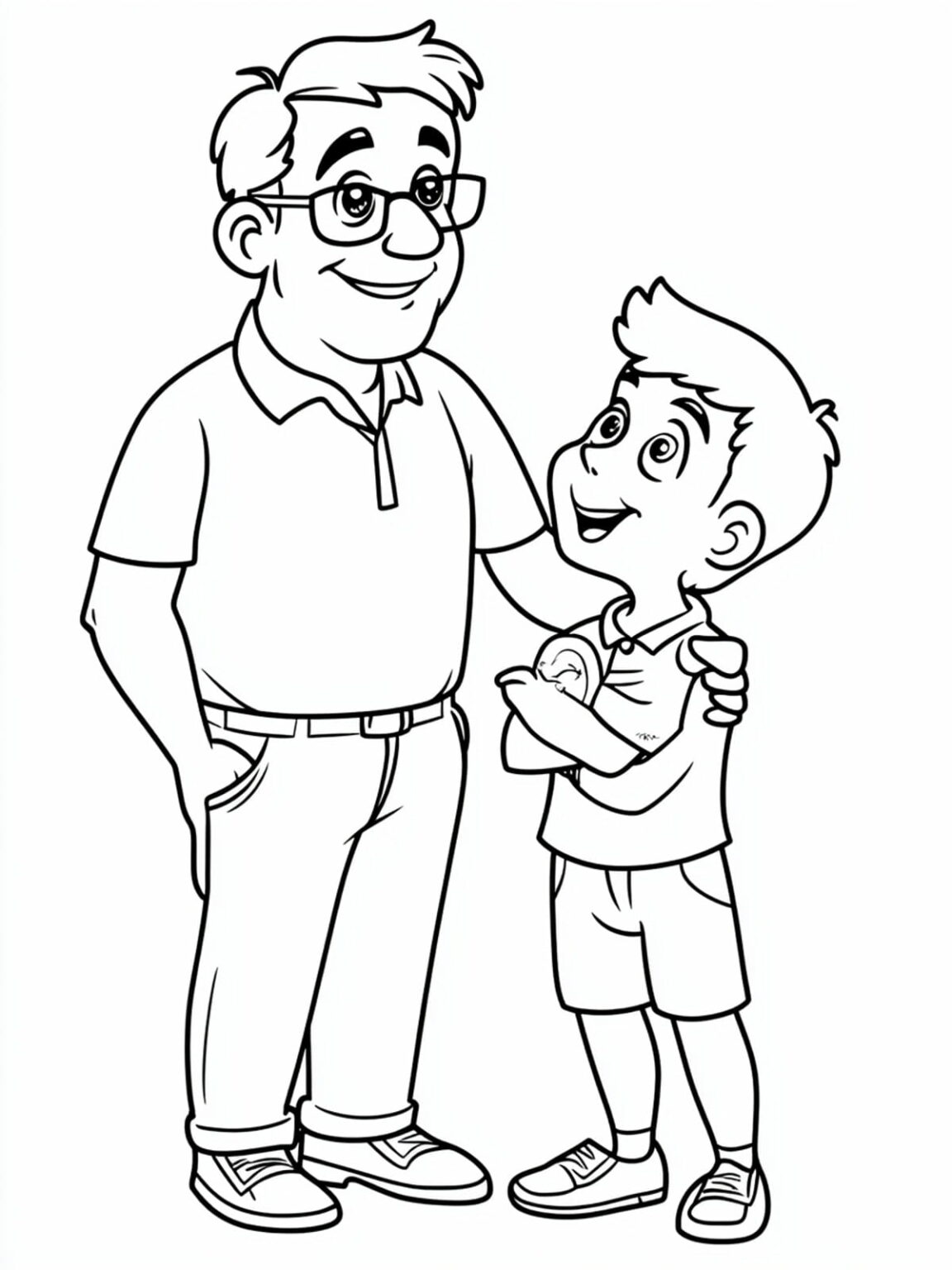 40+ Father's Day Coloring Pages: Show Dad Some Love 🎨👨‍👧 ...