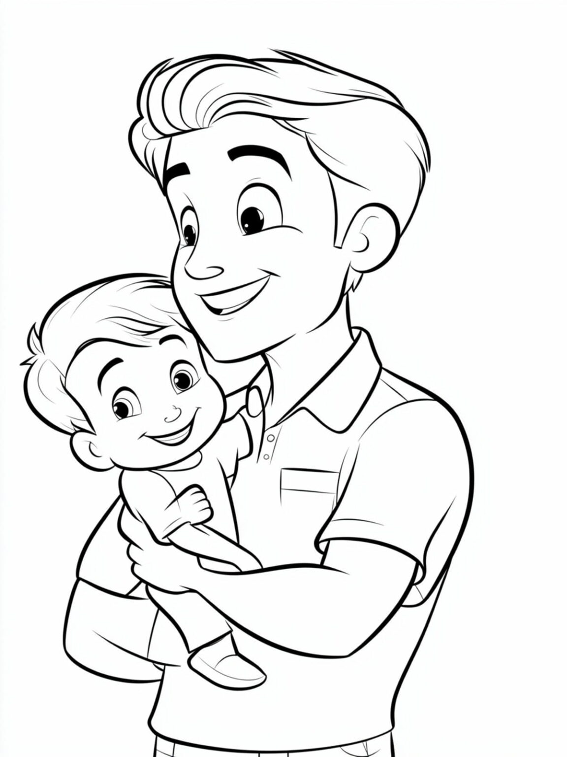 40+ Father's Day Coloring Pages: Show Dad Some Love 🎨👨‍👧 ...