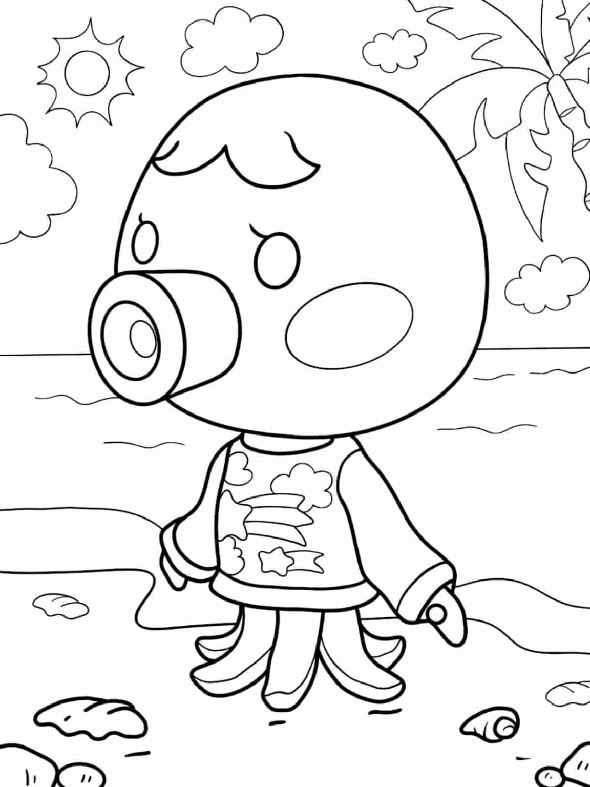 25+ Free PDF Animal Crossing Cloring Pages 🎨🐻 - Coloringpagesforkids.net