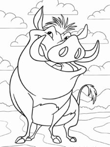 Free PDF Lion King Coloring Pages with Simba 🎨🦁 - Coloringpagesforkids.net