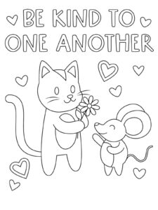 30+ Free Kindness Coloring Pages: Spread Positivity 🎨💖 ...