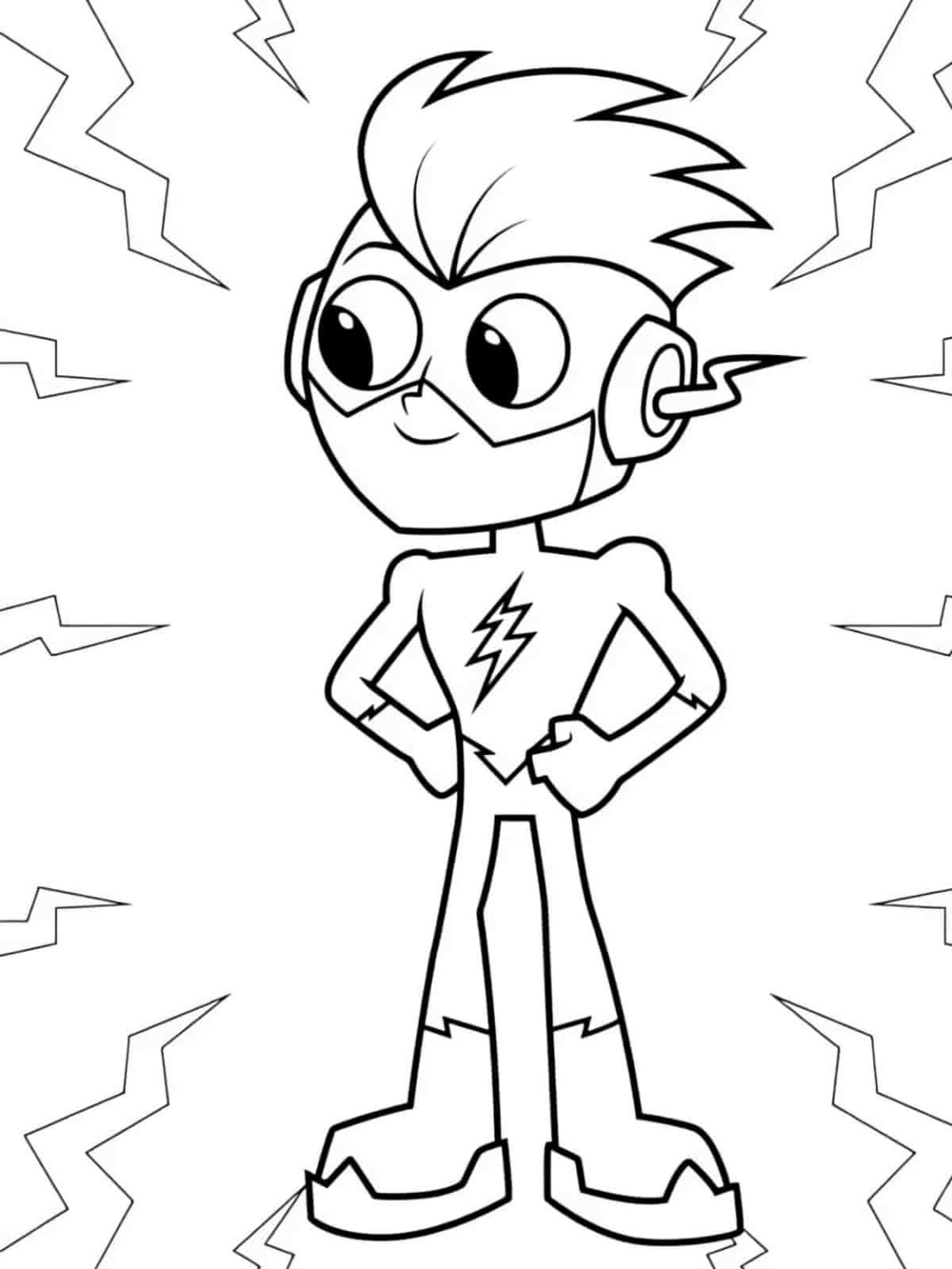 30+ pagine da colorare Teen Titans Go in PDF gratuite 🎨🦸 ...