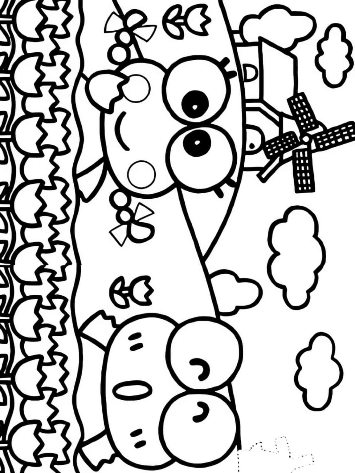 Keroppi Coloring Pages: Fun with Sanrio’s Friendly Frog 🎨🐸 ...