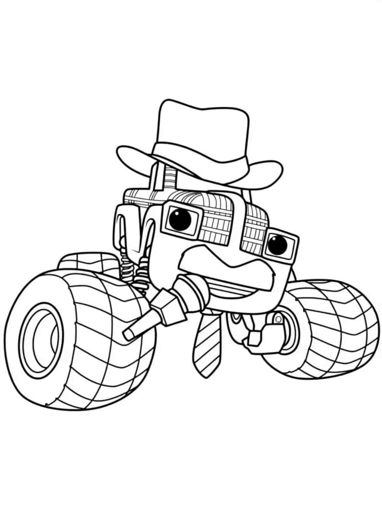 25+ Blaze and the Monster Machines Coloring Pages 🎨🚗 ...