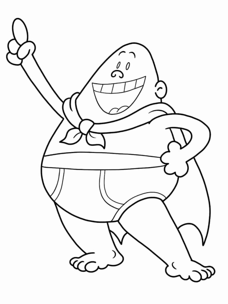 35+ Free PDF Captain Underpants Coloring Pages 🎨🦸‍♂️ ...