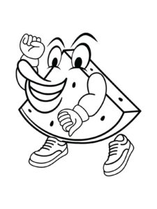 🎨🍉 30+ pages à colorier gratuites sur la pastèque : des fruits sucrés ...