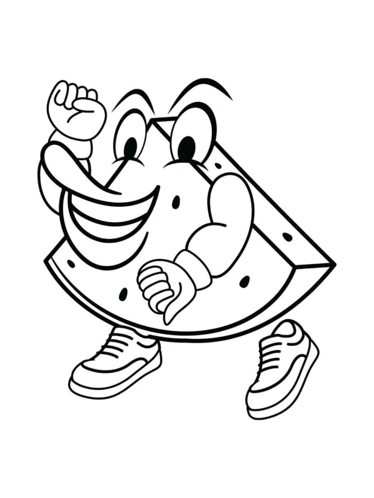 🎨🍉 30+ Free Watermelon Coloring Pages: Sweet Fruit Fun ...
