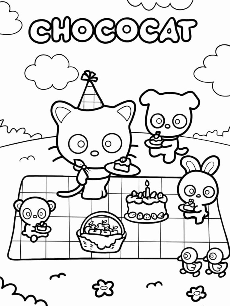 30+ Free PDF Chococat Coloring Pages 🐱 - Coloringpagesforkids.net