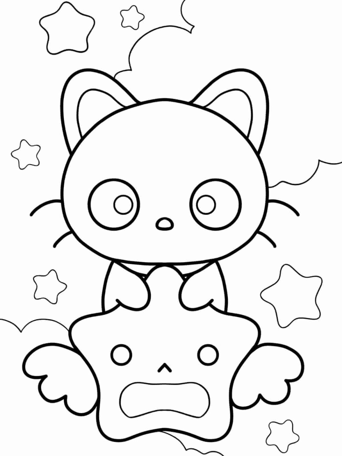 30+ Free PDF Chococat Coloring Pages 🐱 - Coloringpagesforkids.net