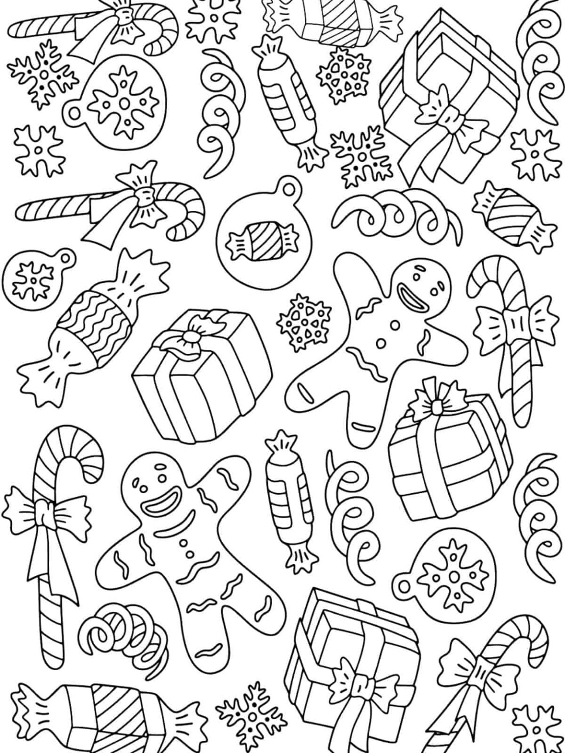 Candy Cane Coloring Pages: Sweeten Your Holiday 🎨🍭 ...