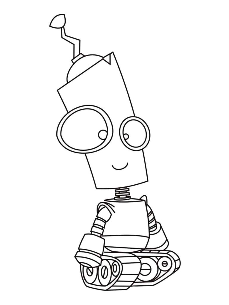 30+ Robot Coloring Pages To Download and Print 🎨🤖 ...