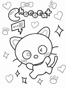 30+ Free PDF Chococat Coloring Pages 🐱 - Coloringpagesforkids.net