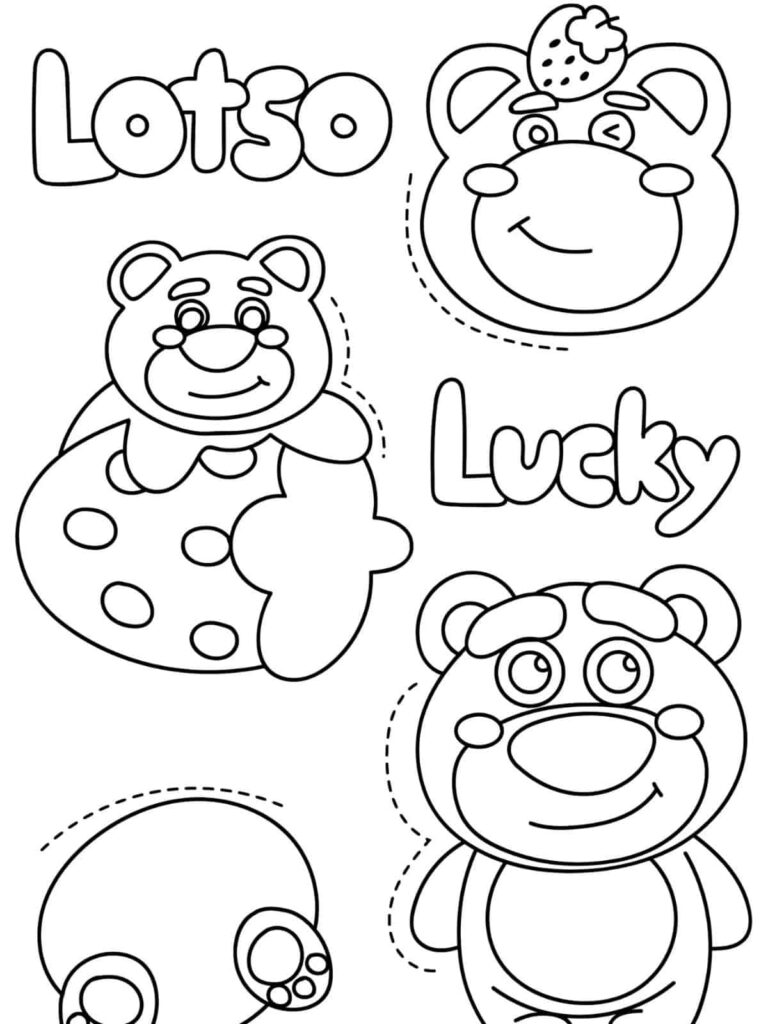 30+ Free Printable Lotso Bear Coloring Pages 🎨🧸 - Coloringpagesforkids.net