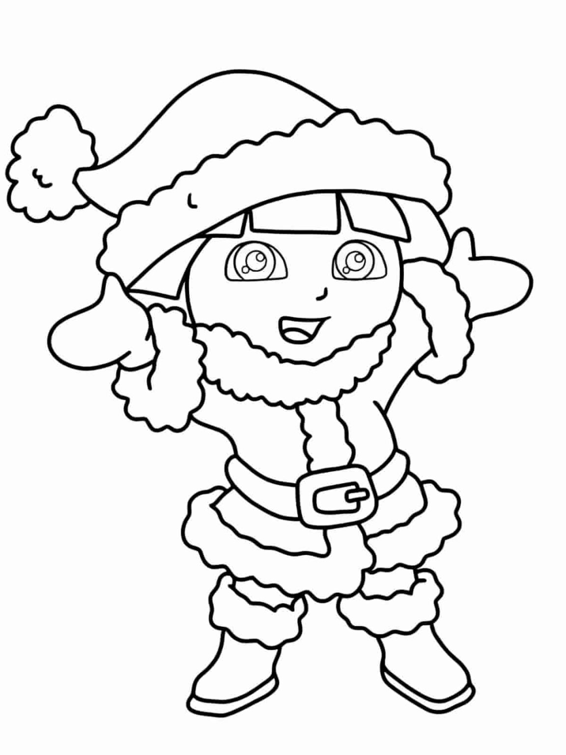 27+ Free PDF Dora the Explorer Coloring Pages 🎨🗺️ ...