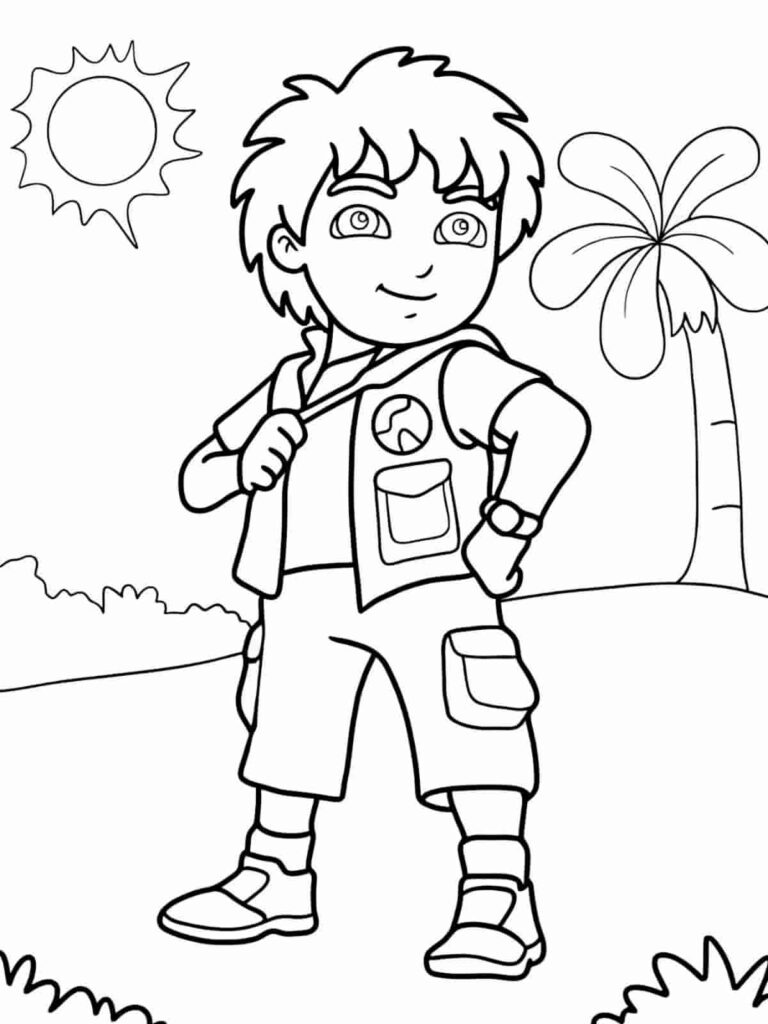 27+ Free PDF Dora the Explorer Coloring Pages 🎨🗺️ ...