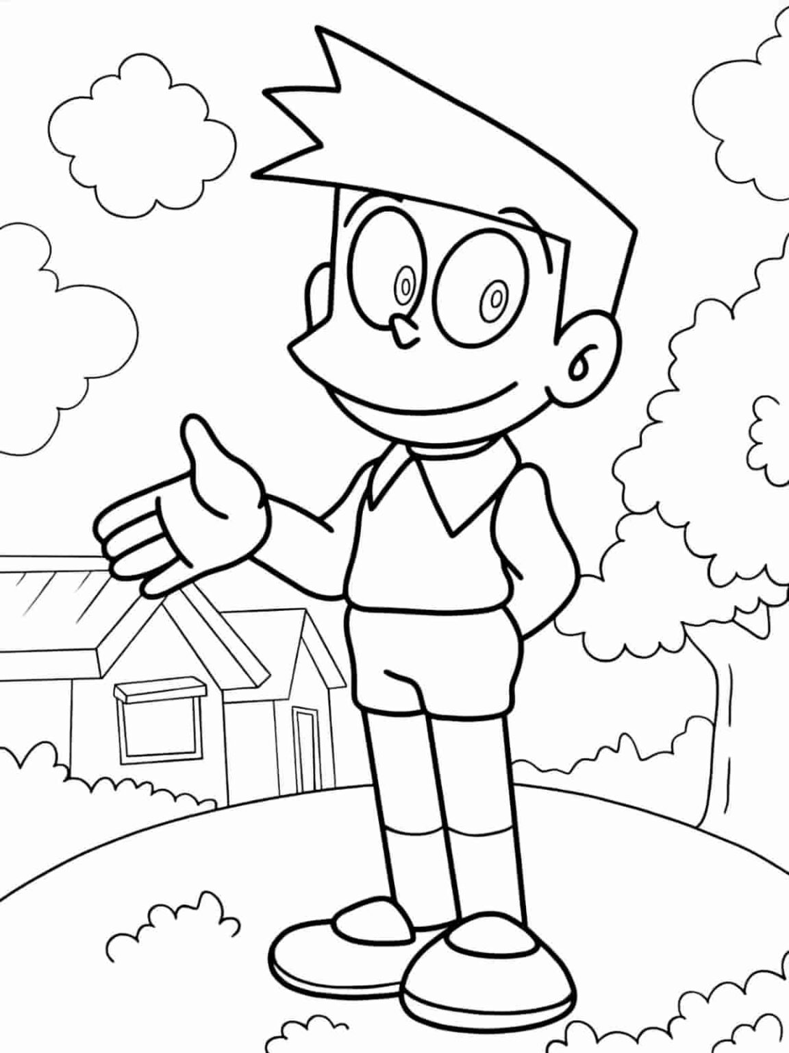 24+ Pagine da colorare Doraemon PDF gratuite 🎨🤖 - Coloringpagesforkids.net