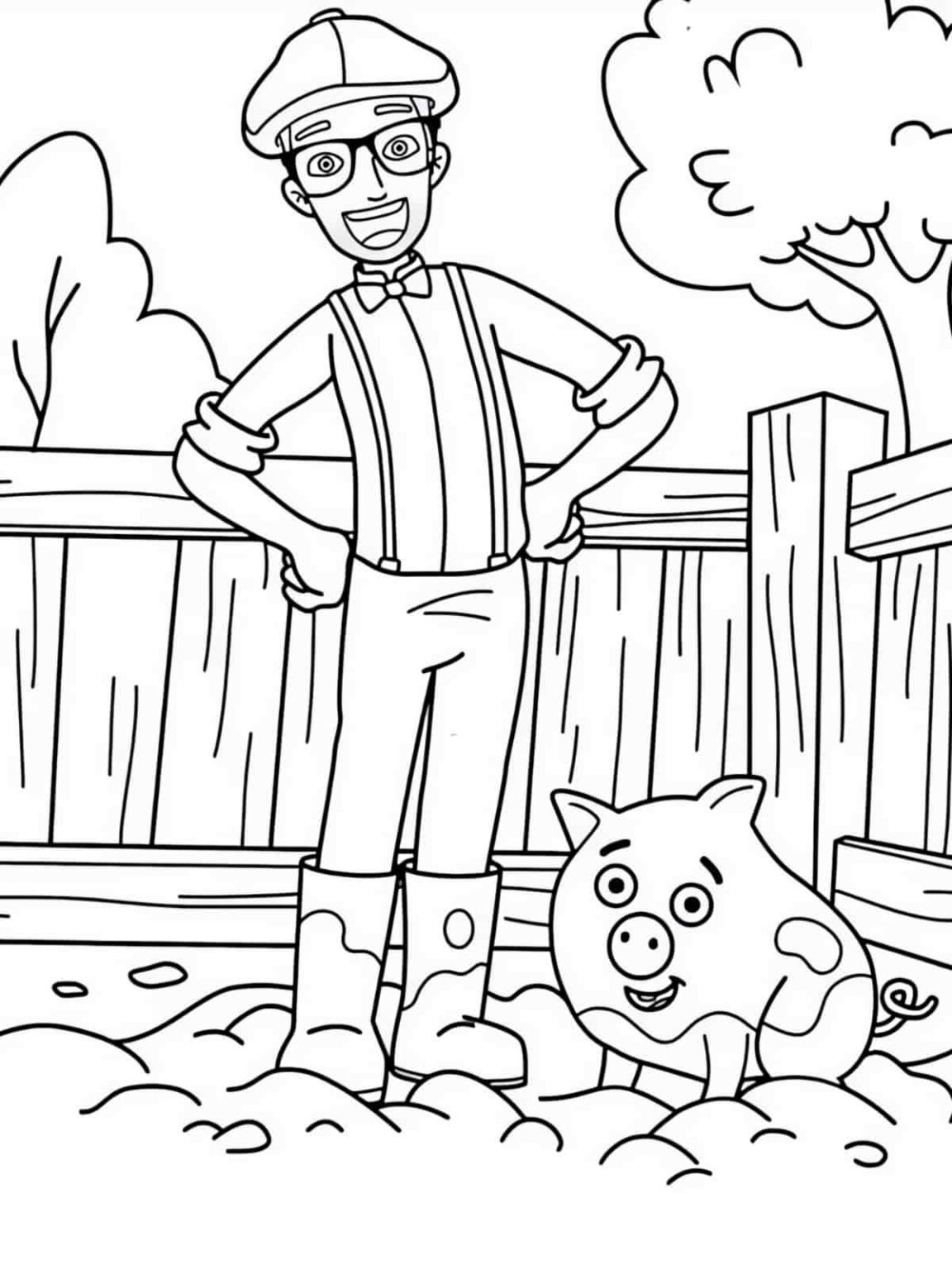 Blippi Coloring Pages: Learn and Color with Everyone's Favorite ...