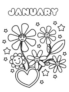 Top 30+ Free January Coloring Pages to Download 🎨🎆 ...