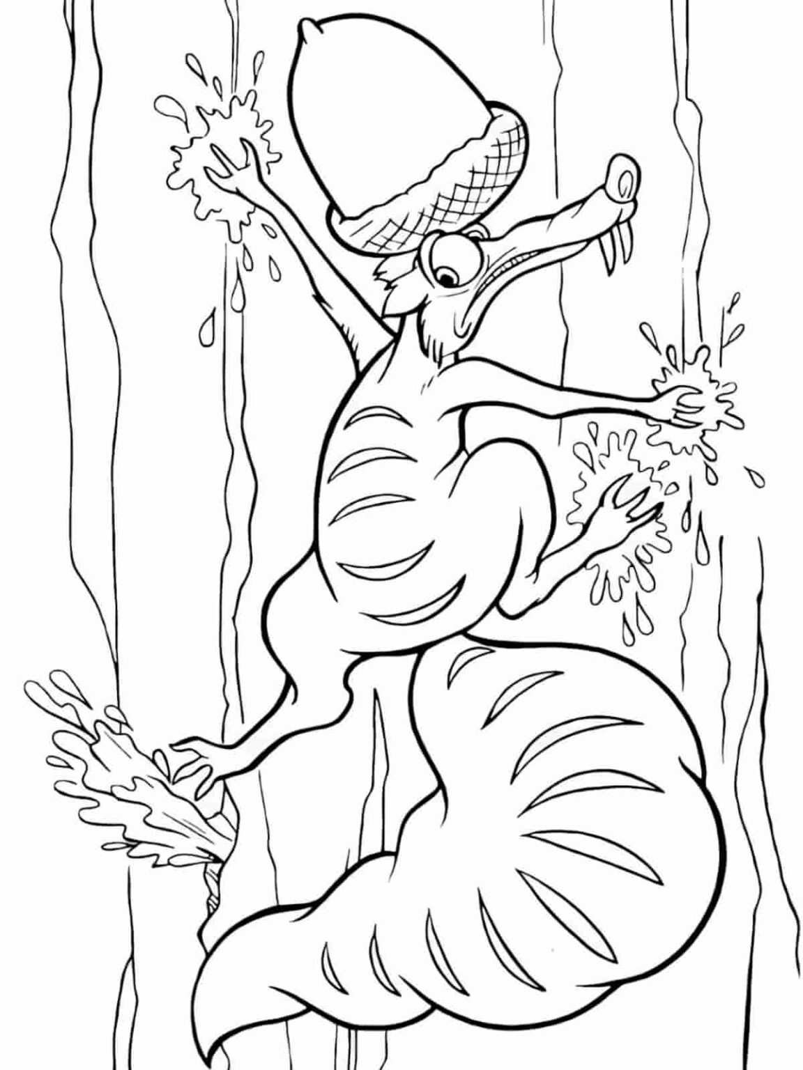21 Free Pdf Ice Age Coloring Pages 🎨 ️