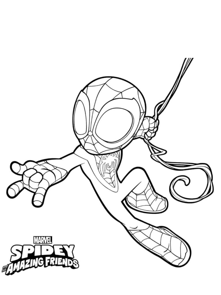 30+ Spidey and His Amazing Friends Coloring Pages 🎨🕸️ ...