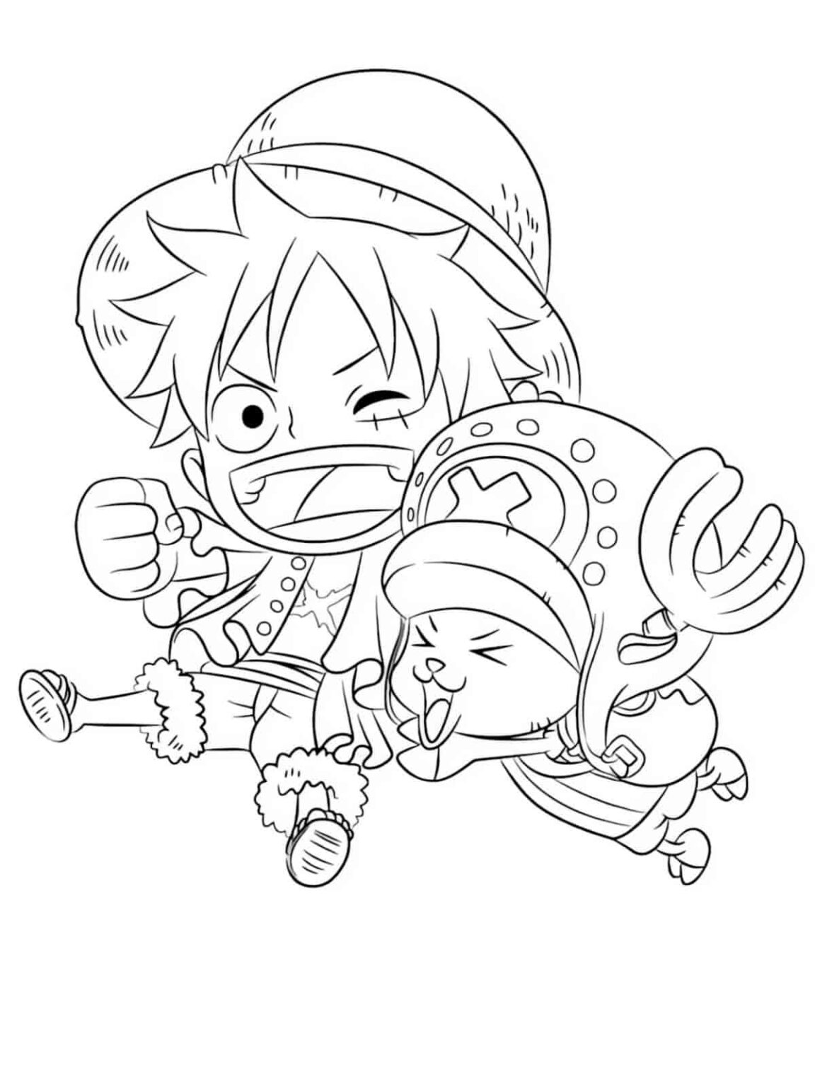 Luffy Coloring Pages: Set Sail for Adventure 🎨⛵ - Coloringpagesforkids.net