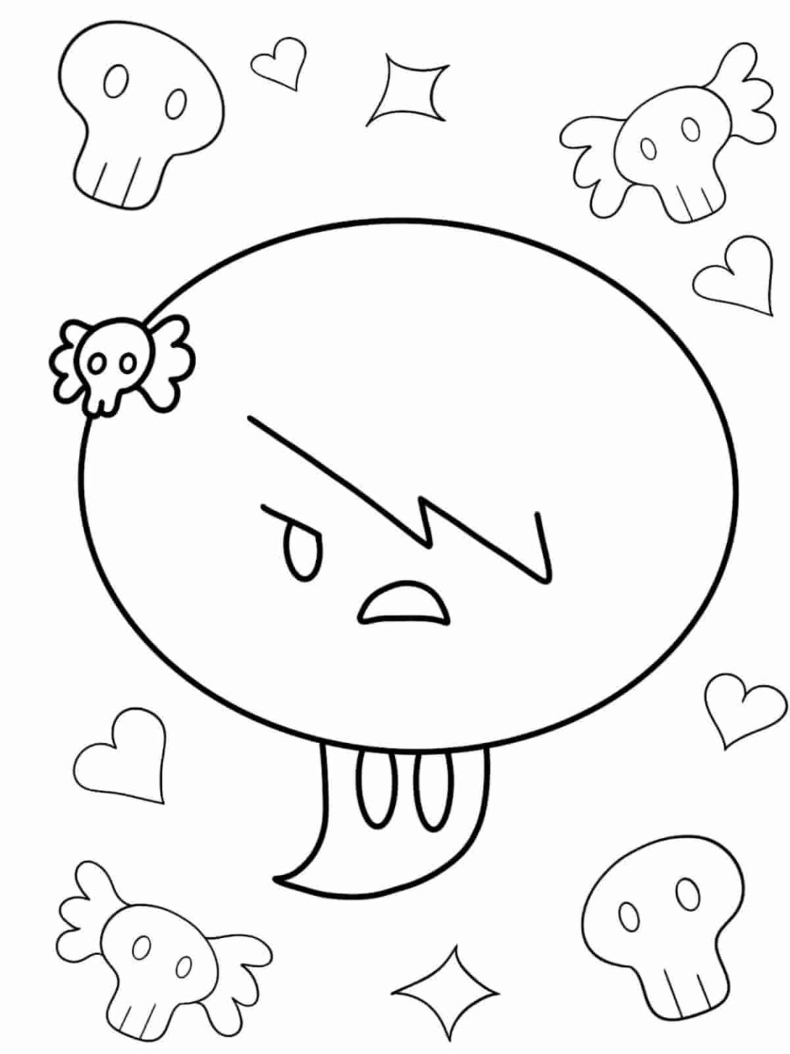 The Amazing World of Gumball Coloring Pages 🎨🌟 - Coloringpagesforkids.net