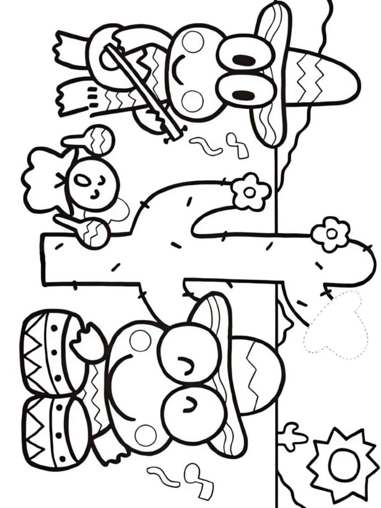 Keroppi Coloring Pages: Fun with Sanrio’s Friendly Frog 🎨🐸 ...