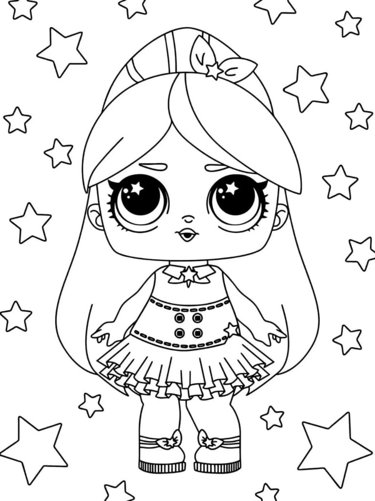 PDF grátis LOL Surprise Dolls Coloring Pages 🎨💖 - Coloringpagesforkids.net