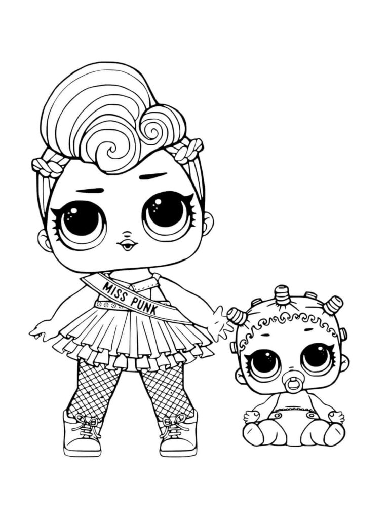 უფასო PDF LOL სიურპრიზი თოჯინების საღებარი გვერდები 🎨💖 ...
