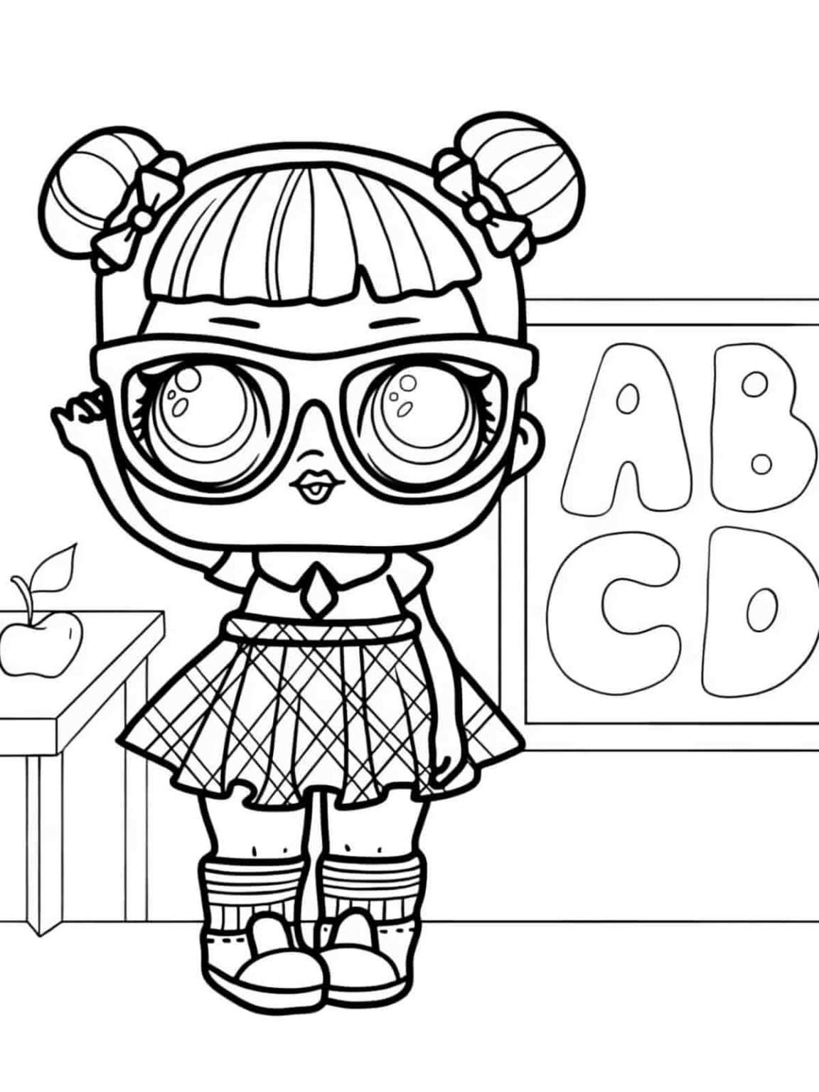 Free PDF LOL Surprise Dolls Coloring Pages 🎨💖 - Coloringpagesforkids.net