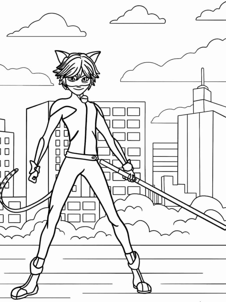 30+ Free PDF Miraculous Ladybug Coloring Pages 🎨🐞 ...