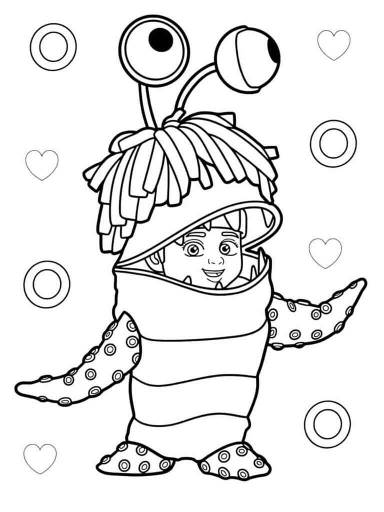 20+ Free PDF Monsters Inc. Coloring Pages For Kids 🎨👹 ...