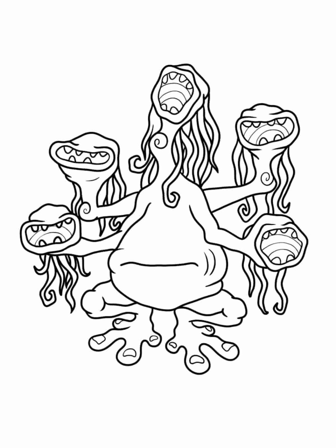 Páginas para colorear de Mis Monstruos Cantores gratis en PDF 🎨🎶 ...