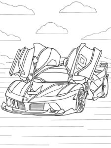 Kecepatan ke 20+ Halaman Mewarnai Mobil Balap 🎨🏎️ ...