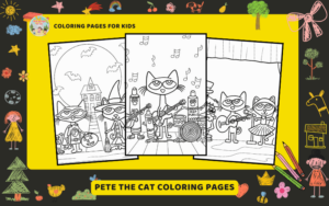 28+ Free PDF Pete the Cat Coloring Pages 🎨😺 - Coloringpagesforkids.net
