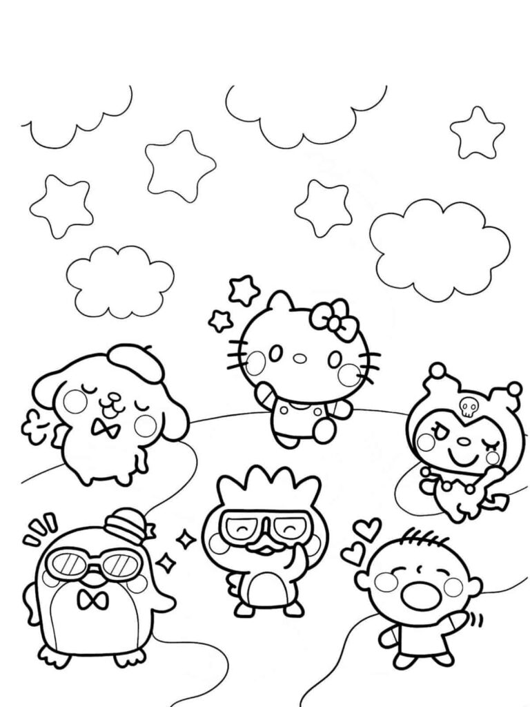 25+ Free Pompompurin Coloring Pages For Kids 🎨🧡 - Coloringpagesforkids.net