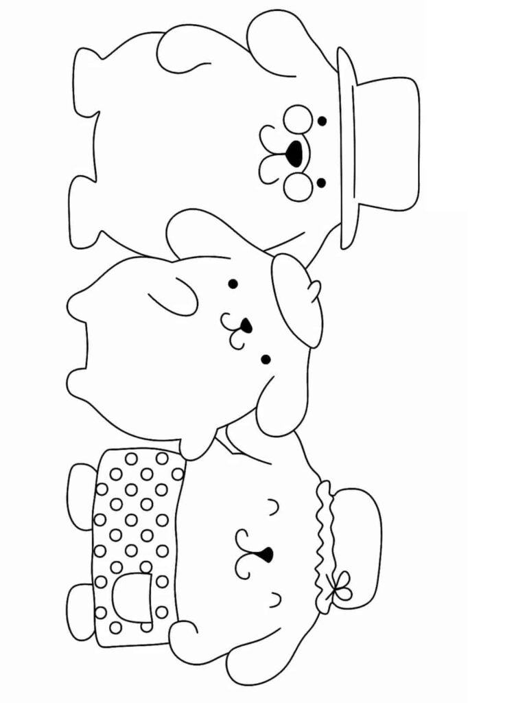 25+ Free Pompompurin Coloring Pages For Kids 🎨🧡 - Coloringpagesforkids.net