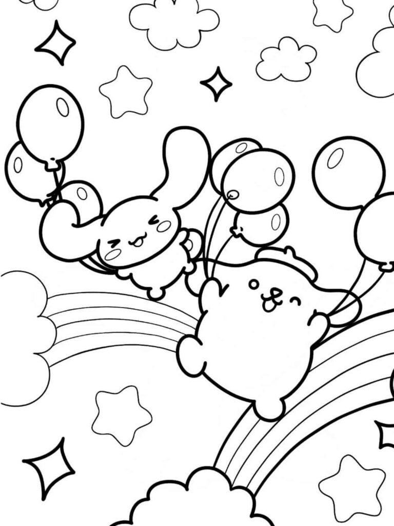 25+ Free Pompompurin Coloring Pages For Kids 🎨🧡 - Coloringpagesforkids.net