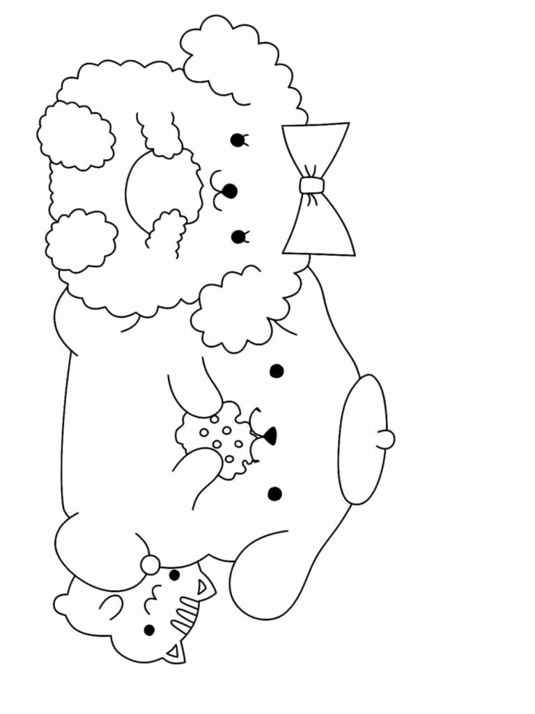 25+ Free Pompompurin Coloring Pages For Kids 🎨🧡 - Coloringpagesforkids.net