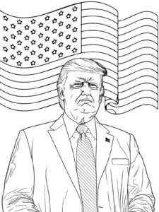 20+ Donald Trump Coloring Pages For Kids - Coloringpagesforkids.net
