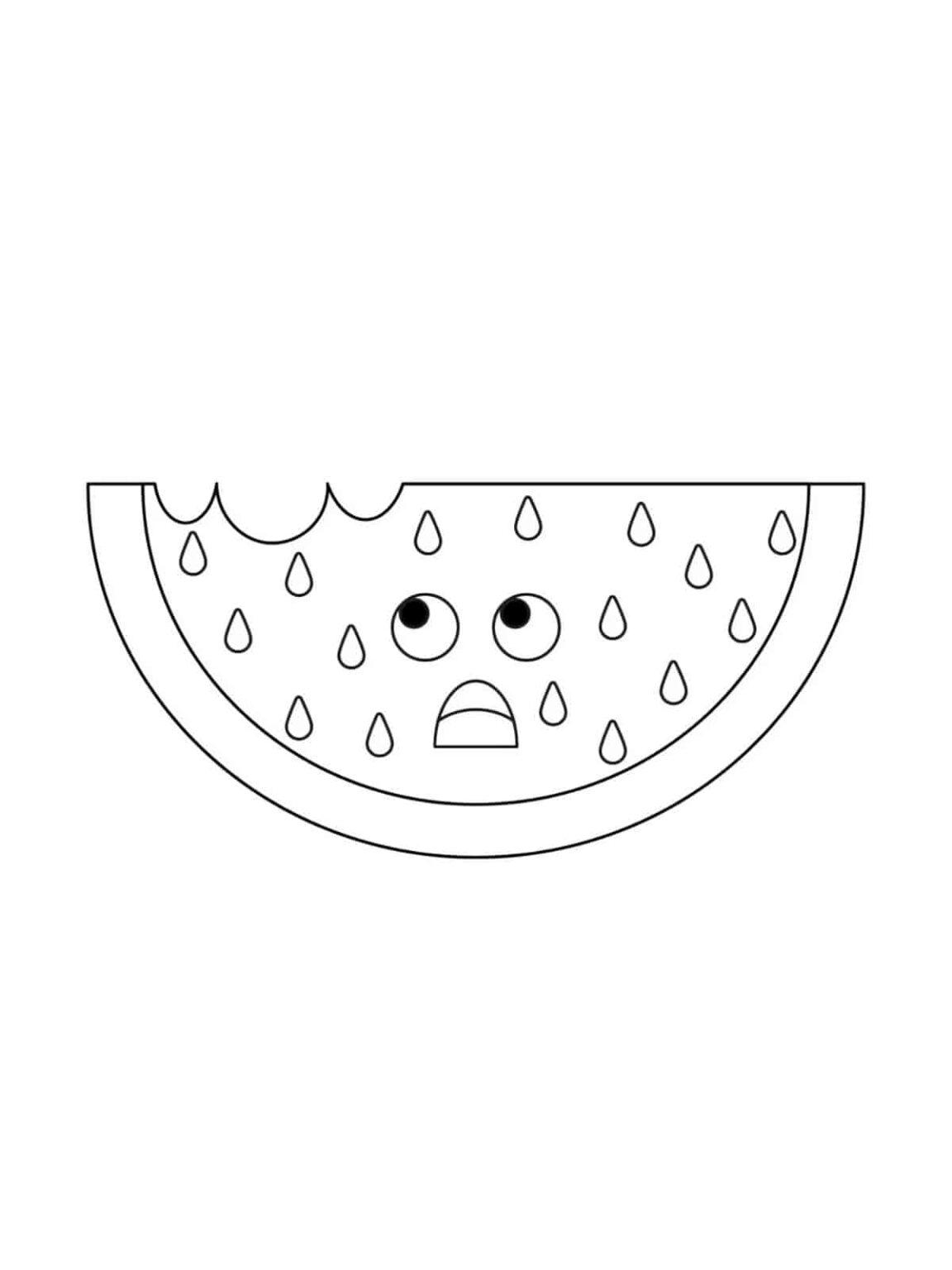 🎨🍉 30+ Free Watermelon Coloring Pages: Sweet Fruit Fun ...