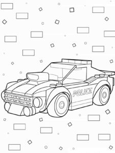 25+ Halaman Mewarnai Mobil Polisi PDF Gratis 🎨🚔 - Coloringpagesforkids.net