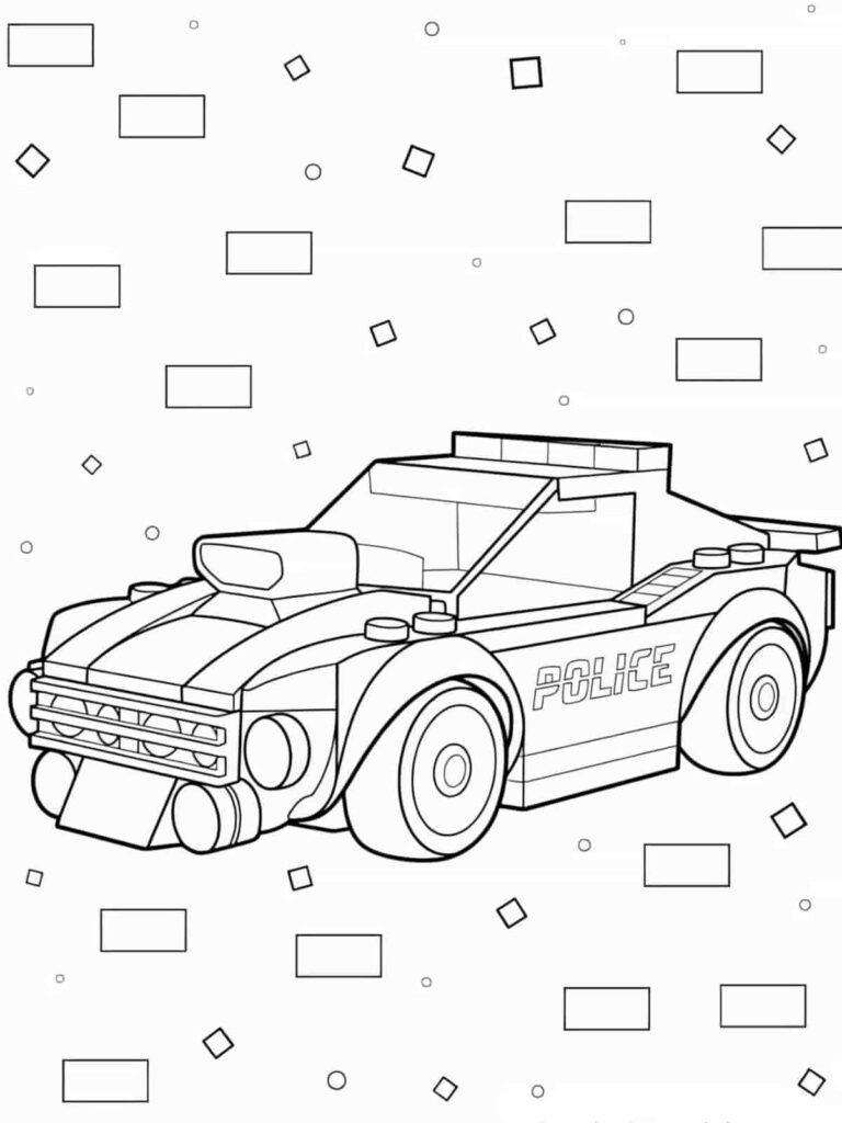 25+ Free PDF Police Car Coloring Pages 🎨🚔 - Coloringpagesforkids.net