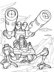 30+ Robot Coloring Pages To Download and Print 🎨🤖 ...