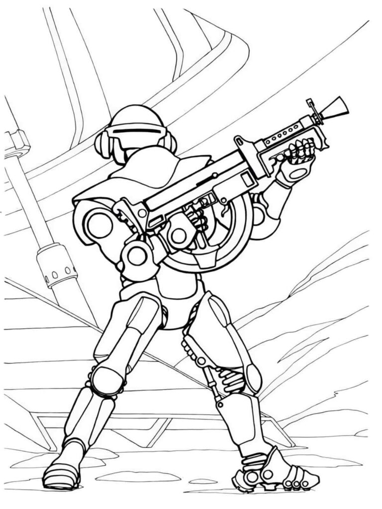 30+ Robot Coloring Pages To Download and Print 🎨🤖 ...