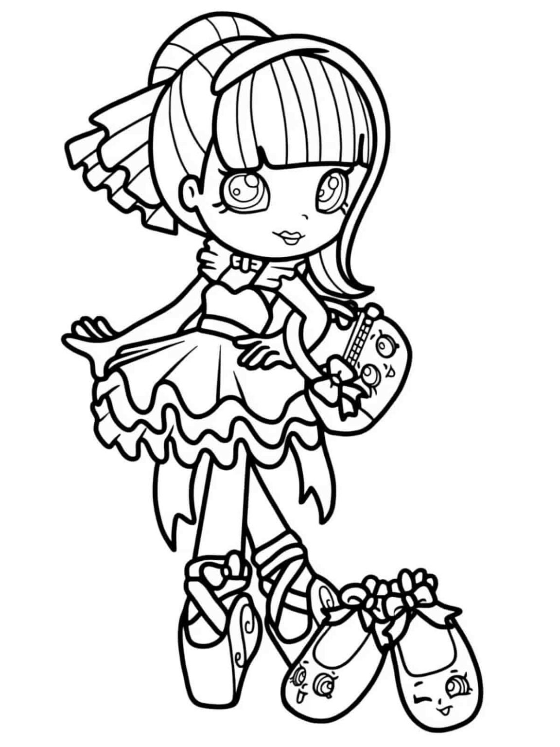 30+ Shopkins Coloring Pages Free Printable 🎨🍓 - Coloringpagesforkids.net