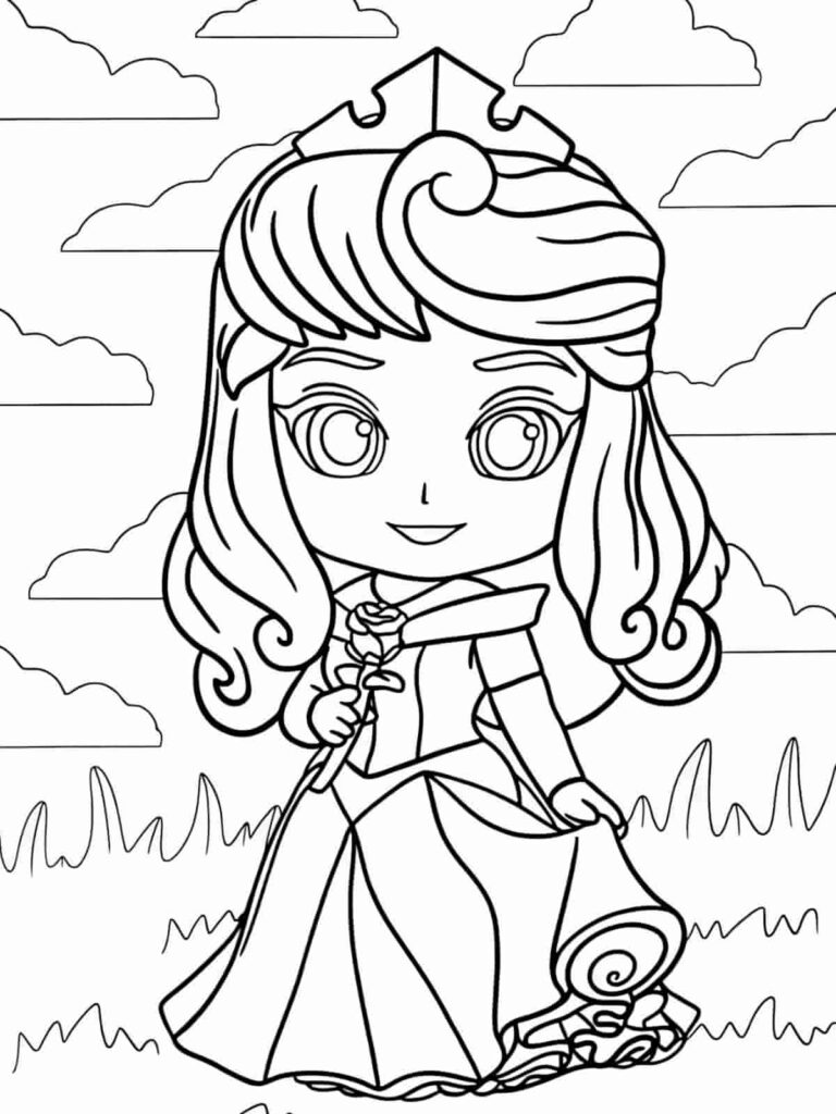 30+ Free PDF Disney Princess Coloring Pages - Coloringpagesforkids.net