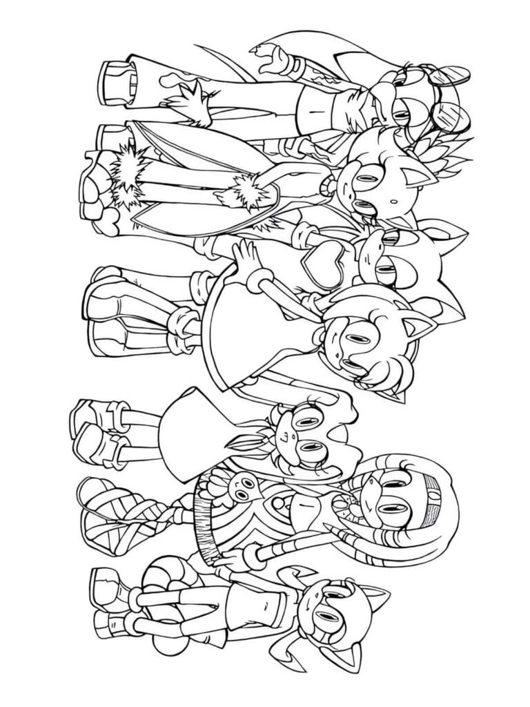 40 Free Printabe Sonic the Hedgehog Coloring Pages 🎨💨 ...