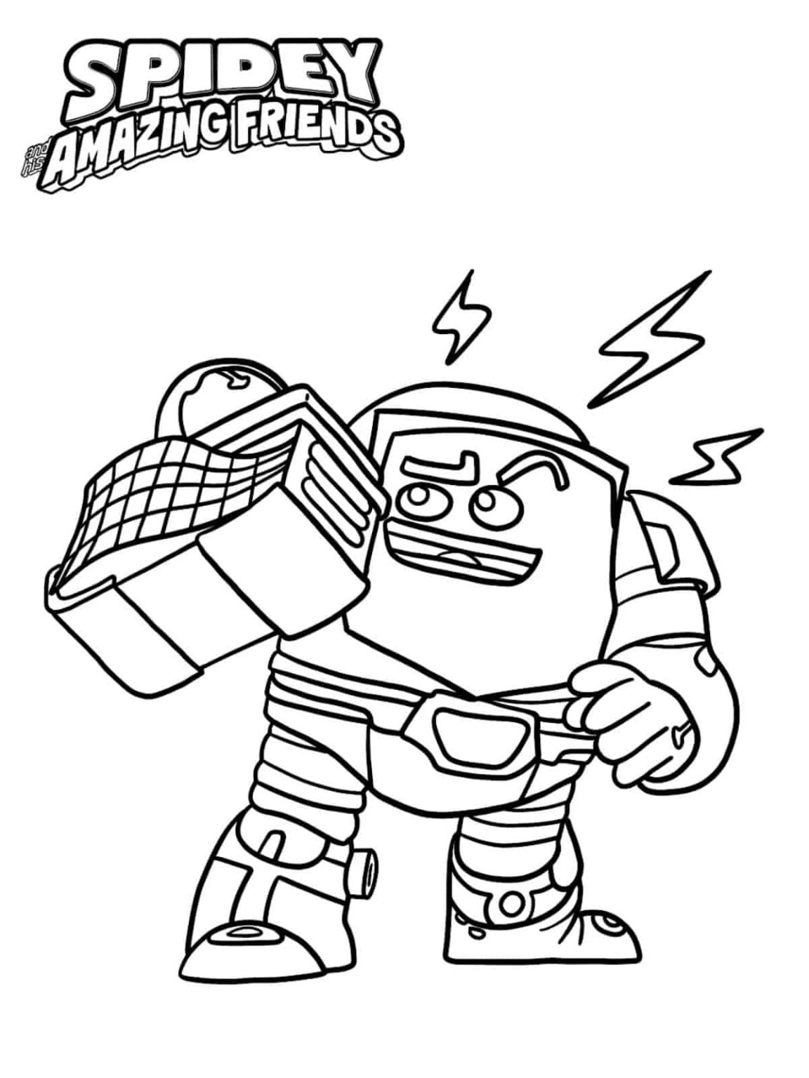 30+ pages à colorier de Spidey et ses incroyables amis 🎨🕸️ - Coloringpagesforkids.net